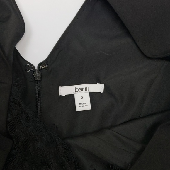 Bar III | Dresses | Bar Iii Lacetrim Bodycon Dress | Poshmark